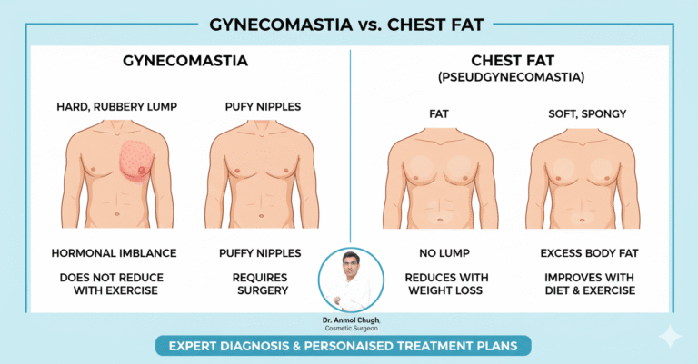 Gynecomastia vs Chest Fat: Key Differences & Treatment Guide